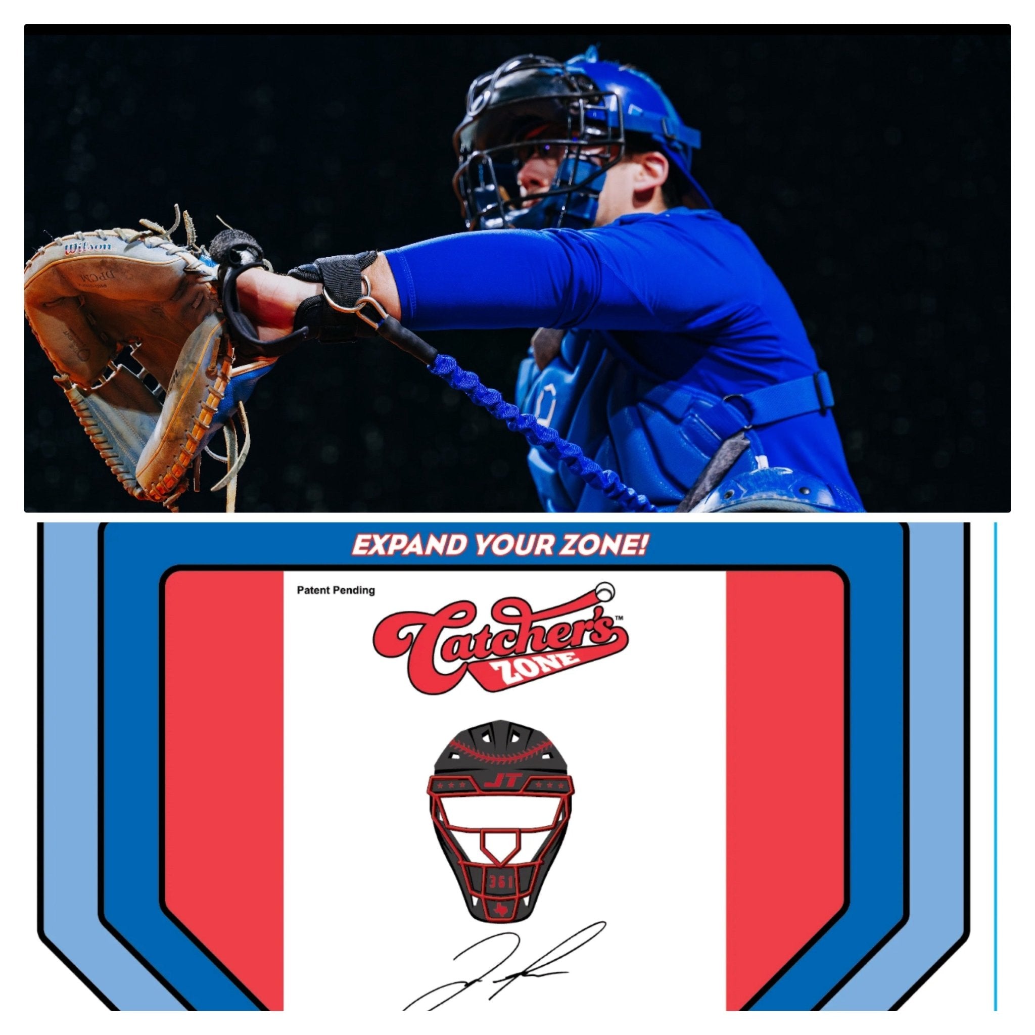 Catcher's Resistance Training (CRT) Belt + Catcher's Zone Mat Bundle