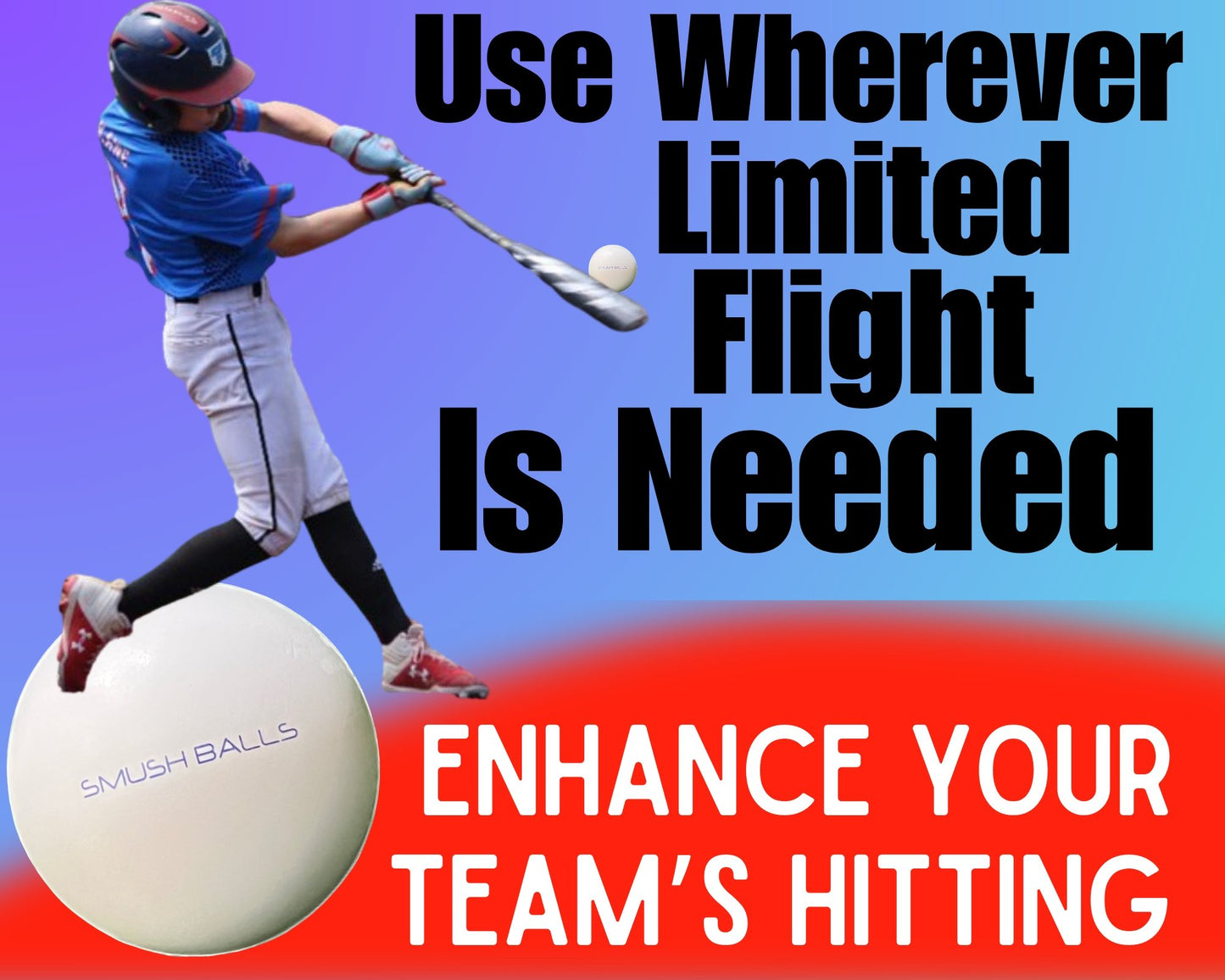 Smushballs || The Ultimate Anywhere Batting Practice Ball