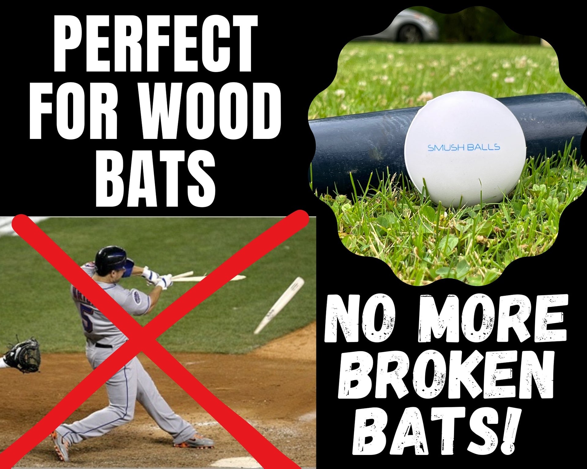 Smushballs || The Ultimate Anywhere Batting Practice Ball